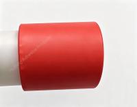 China Red High Adhesion Easy Tear Silicone Masking Tape 200um Thickness for Professional Painting for sale
