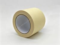 China 180μm Thickness Heat-resistant Light Yellow Masking Tape for Furniture and Industrial Use for sale