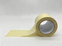 China 180μm Thickness Heat-resistant Light Yellow Masking Tape for Furniture and Industrial Use for sale