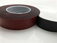 China 500μm Thickness Double Sided Foam Tape with High Initial Adhesion and Acrylic Adhesive for Electronic Bonding for sale