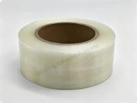 China 140μm Thickness Heat-resistant Hot Melt Adhesive Fiber Tape with High Tensile Strength for Packaging and Pipe Bundling for sale