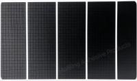China Fire Retardant Black Mylar Roll Plastic 4*4mm Square Mould Die Cutting for sale
