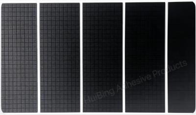 China Fire Retardant Black Mylar Roll Plastic 4*4mm Square Mould Die Cutting for sale