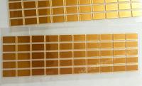 China 0.08mm Thickness Single Sided Polyimide Die Cut Adhesive Tape with High Temperature Resistance for sale