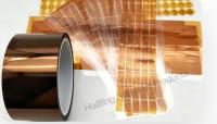 China 0.08mm Thickness Single Sided Polyimide Die Cut Adhesive Tape with High Temperature Resistance for sale