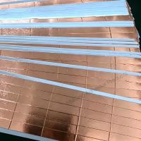 China Die Cut High Conductive Single Side Acrylic Glue Pure Copper Foil Tape for sale