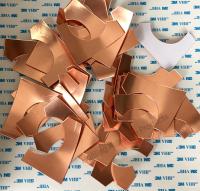 China Die Cut High Conductive Single Side Acrylic Glue Pure Copper Foil Tape for sale