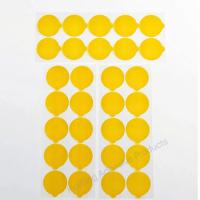 China Die Cut Kapton High Temperature Tape 0.05mm Thickness with Silicone Adhesive for 260℃ Long-term Resistance for sale