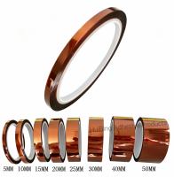 China Kapton Polyimide Film Tape 30 Micron Double Sided Kapton Tape Esd Tape for sale