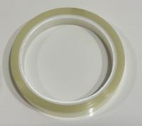 China 55μm Transparent PET Silicone Tape with 180℃ Heat Resistance and Residue-Free Peeling for Electronics Protection for sale