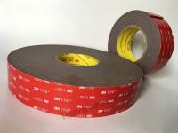 China Pressure Sensitive 2.3mm 3M 4991 Double Sided PE Foam Tape Self Adhesive for sale