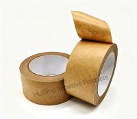 China Hot Melt Adhesive Box Sealing Kraft Paper Tape Custom Single Side for sale