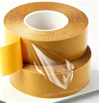 China Ultra-Thin Clear PET Double Sided Tape, Heavy Duty Strong Adhesive Transparent Mounting Tape for Crafts, Scrapbooking, LED Strip, Posters for sale