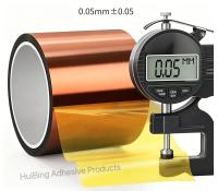 China Kapton Polyimide Tape with Silicone Adhesive 50 Micron Thickness Ideal for PCB Masking SMT and High Temperature Processing for sale