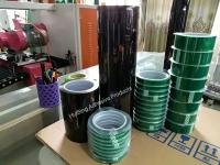 China 220C Heat Resistant Adhesive Tape,PCB Green High Temperature Masking Adhesive Tape for Electric Motor. for sale