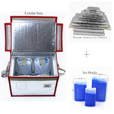 China Medicine Vaccine Blood Vacuum Insulated Panel Glass Fiber Material for sale