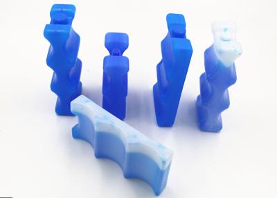 China Cooling Gel  Hdpe Wave Shape Ice Cooler Brick For Frozen Keep Fresh for sale