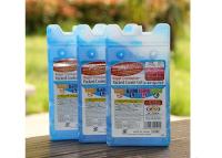 China 350g plastic material phase change material gel ice box cooler for fans for sale