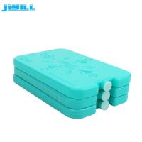China Long-lasting 19*12*2 CM Food Grade Non-toxic Cold Gel Hard Cooler Ice Pack For Lunch Box for sale
