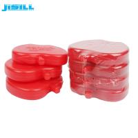 China Non-toxic SAP Cool Cooler Mini Gel Ice Packs For Frozen Food Apple Shape for sale