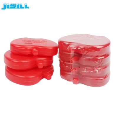 China Non-toxic SAP Cool Cooler Mini Gel Ice Packs For Frozen Food Apple Shape for sale