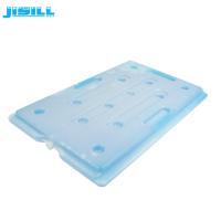 China Ice Cooler Brick large gel cooling plate reusable customizable printing and packaging ideal for cold chain transport for sale