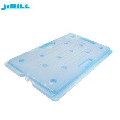 China HDPE Plastic Blue Reusable Ice Blocks 3500g Weight For Frozen Food for sale