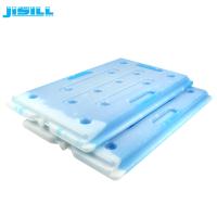 China Ice Cooler Brick large gel cooling plate reusable customizable printing and packaging ideal for cold chain transport for sale