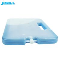 China Food Grade 1800ml Gel Refrigerant Eutectic Cold Plate With A Handle For Cold Chain Transport for sale