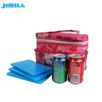 China Food grade gel lunch ice packs 200ml reusable cooling plates customized for transportation cooler boxes and outdoor picnics for sale