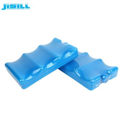 China non-toxic slim widely use hot new product HDPE food grade colorized ice pack with gel for keeping milk cold and fresh for sale