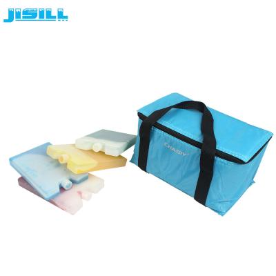 China JISILL Safe Food Plastic Ice Packs Non Toxic Customized Color For Kids Lunch Bags for sale