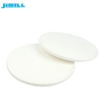 China Round Portable Large Ice Packs For Coolers 27cm X 2.5cm Pcm Heating Cooling for sale