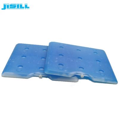 China Hard Shell HDPE Square Large Cooler Ice Packs For Frozen Food for sale
