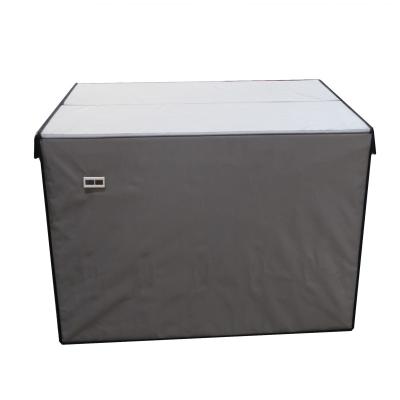 China Large Foldable Turnover Insulation Cooler Box For Transport Blood Vaccine for sale