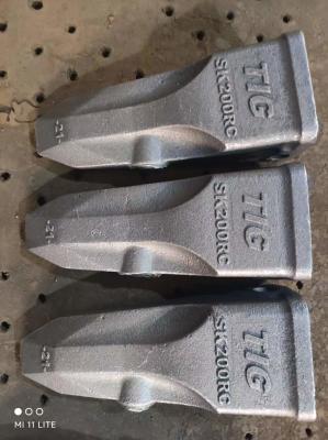 China TIG Brand Casting  Kobleco Sk200 Excavator rock Bucket Teeth SK200RC Durable Material For Earth Moving for sale