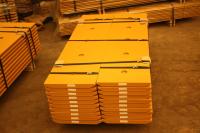 China Wheel Loader Grade Blade 6Y5540 , Double Beveled  Cutting Edges for sale