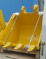 China 3.5cbm Big Volume Wheel Loader Rock Bucket , Bulldozer Digging Bucket for sale