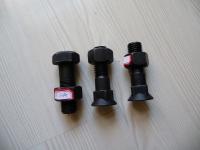China Construction Machinery Track Bolts And Nuts Washer 1F7958 12.9 / 8.8  / 10.9 Grade for sale