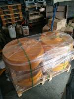 China Bulldozer Undercarriage Parts Front Idler For D5G ，Construction Equipment Parts for sale