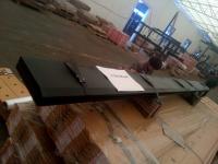 China NB TIG Brand  High Mn Material JCB Flat Cutting Edges , Single Beveled JCB Blades For Loader for sale