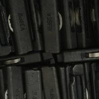 China V Series Excavator Bucket Teeth Pins With Zinc Plated And Black Oxygen Surface for sale