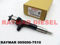 China Aftermarket Diesel Injectors / Denso Fuel Injectors 095000-7510 KUBOTA V6108 Parts for sale