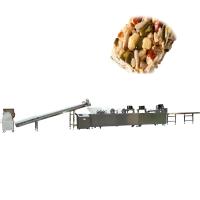 China P330 Automatic Nougat Toffee Candy Bar Forming Cutting Machine 100-200KG/H PLC Servo Controlled for sale