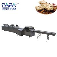 China P330 Automatic Nougat Toffee Candy Bar Forming Cutting Machine 100-200KG/H PLC Servo Controlled for sale