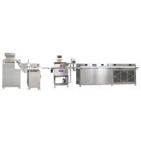 China P307 Automated 3-Row Protein Bar Making Machine with Chocolate Coating - 40-60pcs/min, 0.6kW Power for sale