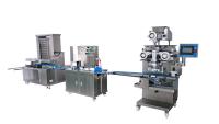 China Stainless Steel Automatic Encrusting Machine P160 - 60-100pcs/min Capacity, 1.75kW for Pop-Tart Production for sale