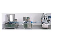 China Stainless Steel Automatic Encrusting Machine P160 - 60-100pcs/min Capacity, 1.75kW for Pop-Tart Production for sale