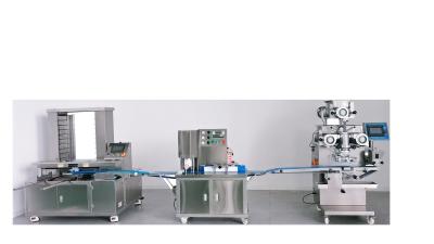 China Stainless Steel Automatic Encrusting Machine P160 - 60-100pcs/min Capacity, 1.75kW for Pop-Tart Production for sale