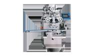 China Stainless Steel Automatic Encrusting Machine P160 - 60-100pcs/min Capacity, 1.75kW for Pop-Tart Production for sale